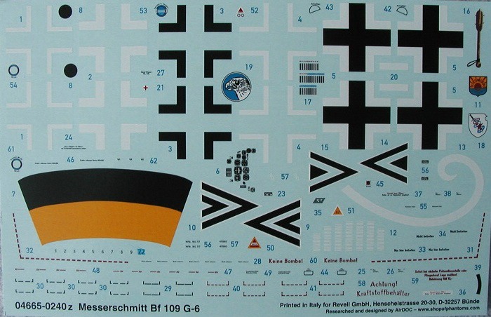 Messerschmitt Bf 109 G-6 von Revell ( 04665) im Maßstab 1:32 ...