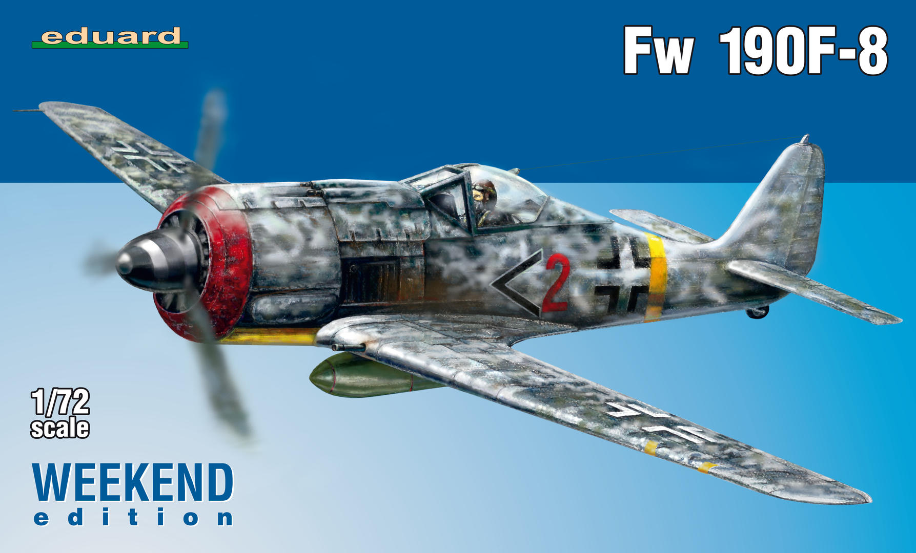 Focke Wulf FW 190 F-8 WEEKEND von Eduard (1:72) # 7440 | Modellbau für alle mit Spaß am Hobby