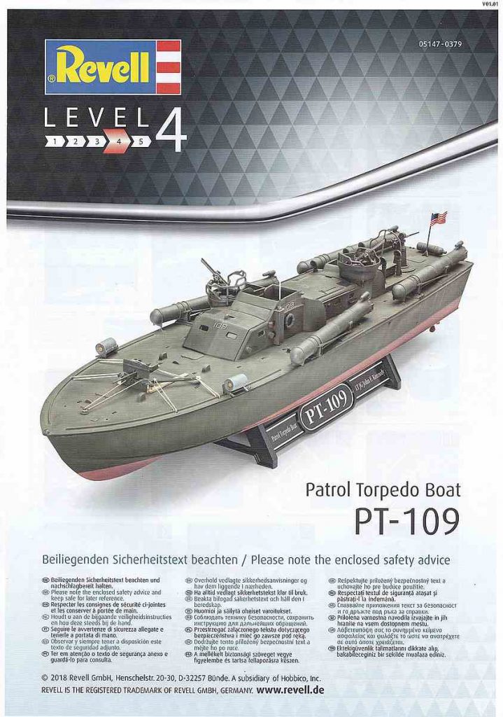 PT 109 im Maßstab 1:72 von Revell 05147 | Modellbau für alle mit Spaß ...