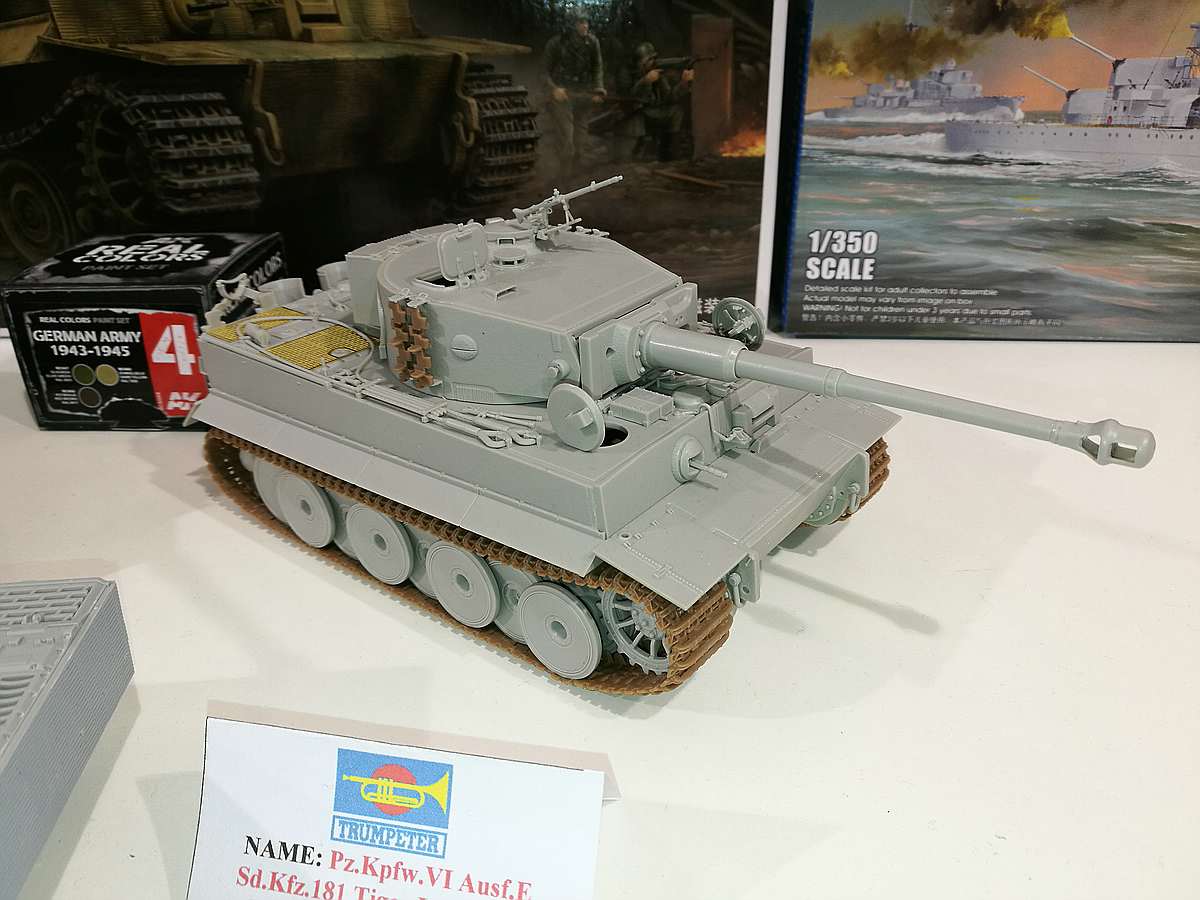 Trumpeter stellt Tiger I in 1:35 auf der Spielwarenmesse vor ...