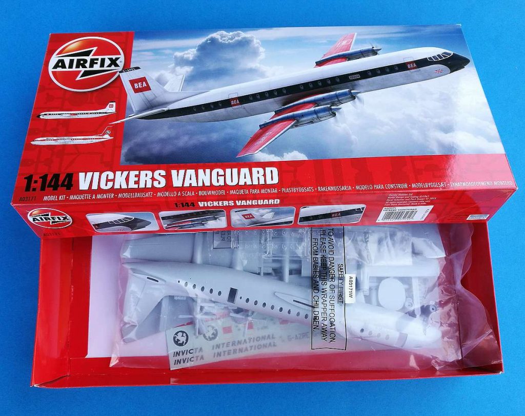 Vickers Vanguard im Maßstab 1:144 von Airfix A03171 | Modellbau für ...