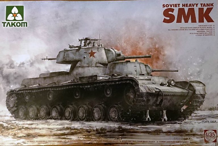 Soviet Heavy Tank SMK in 1:35 von TAKOM # 2112 | Modellbau für alle mit ...