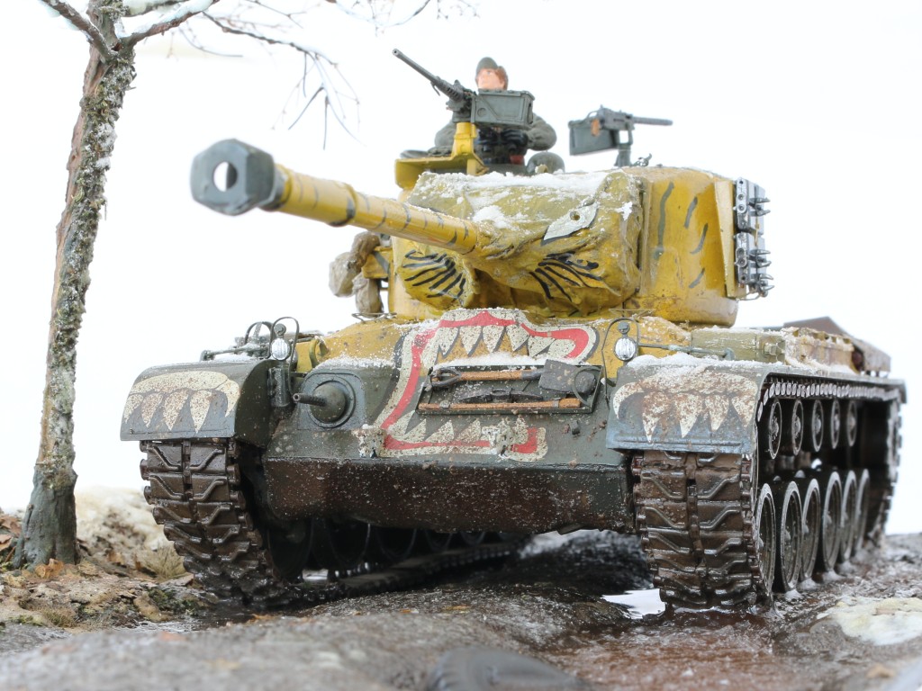 Build Review : M46 Patton in Korea 1:35 Dragon/Cyber Hobby