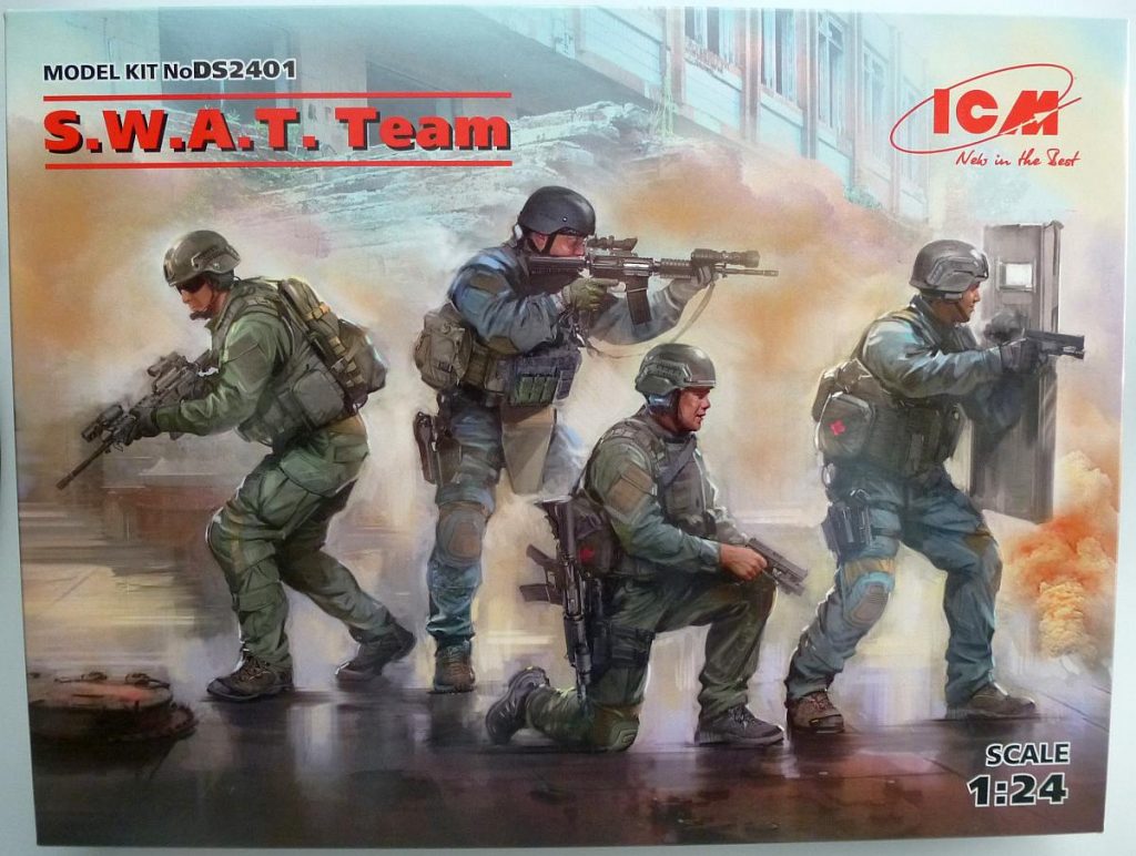S.W.A.T.-Team in 1:24 von ICM #DS 2402 | Modellbau für alle mit Spaß am ...
