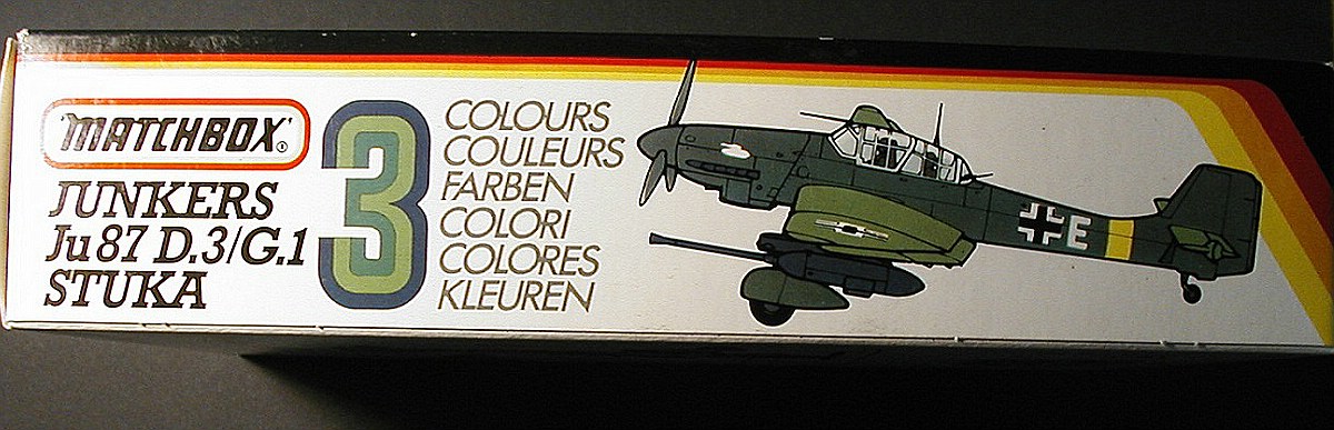 Kit-Archäologie: Ju 87 Stuka in 1:72 von Matchbox #PK 111