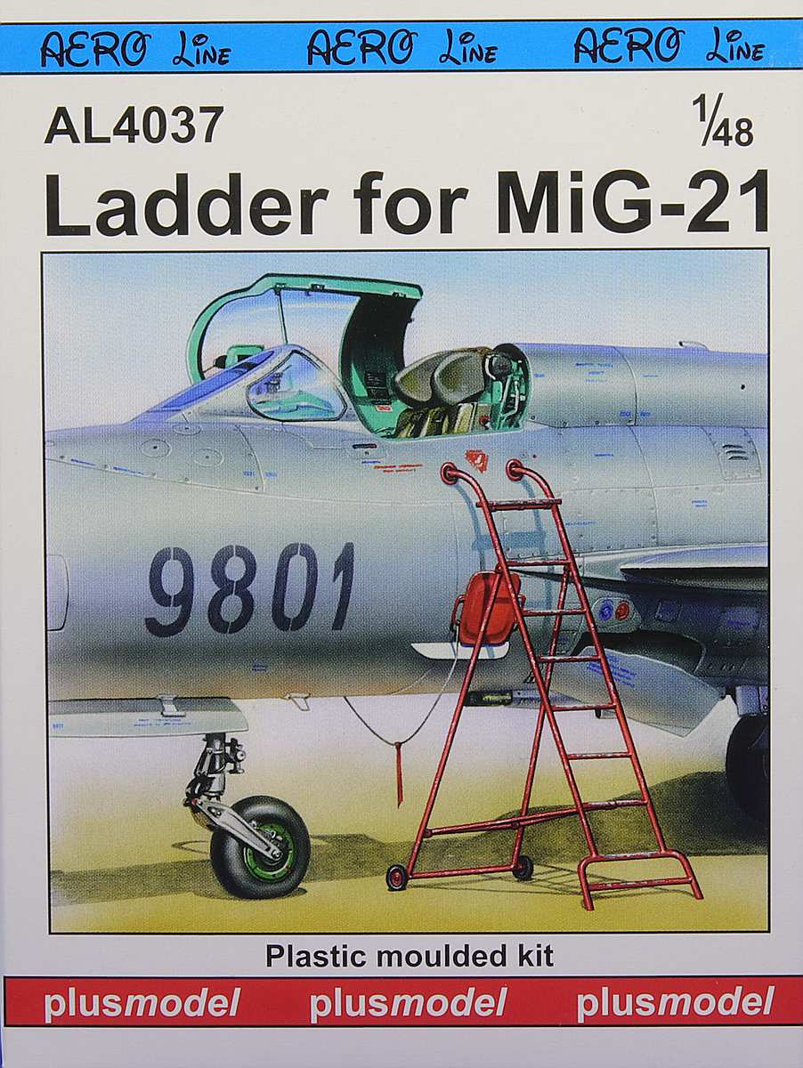 Einstiegsleiter für MiG-21 in 1:48 von PlusModel #AL-4037 | Modellbau ...