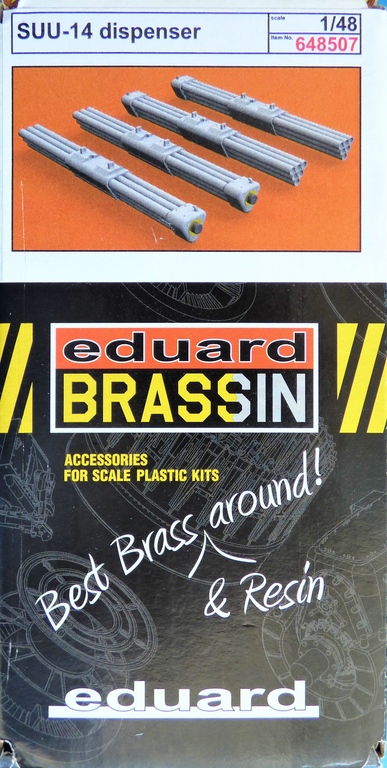 SUU-14 Dispenser/Streubombenwerfer von Eduard in 1:48 #648507