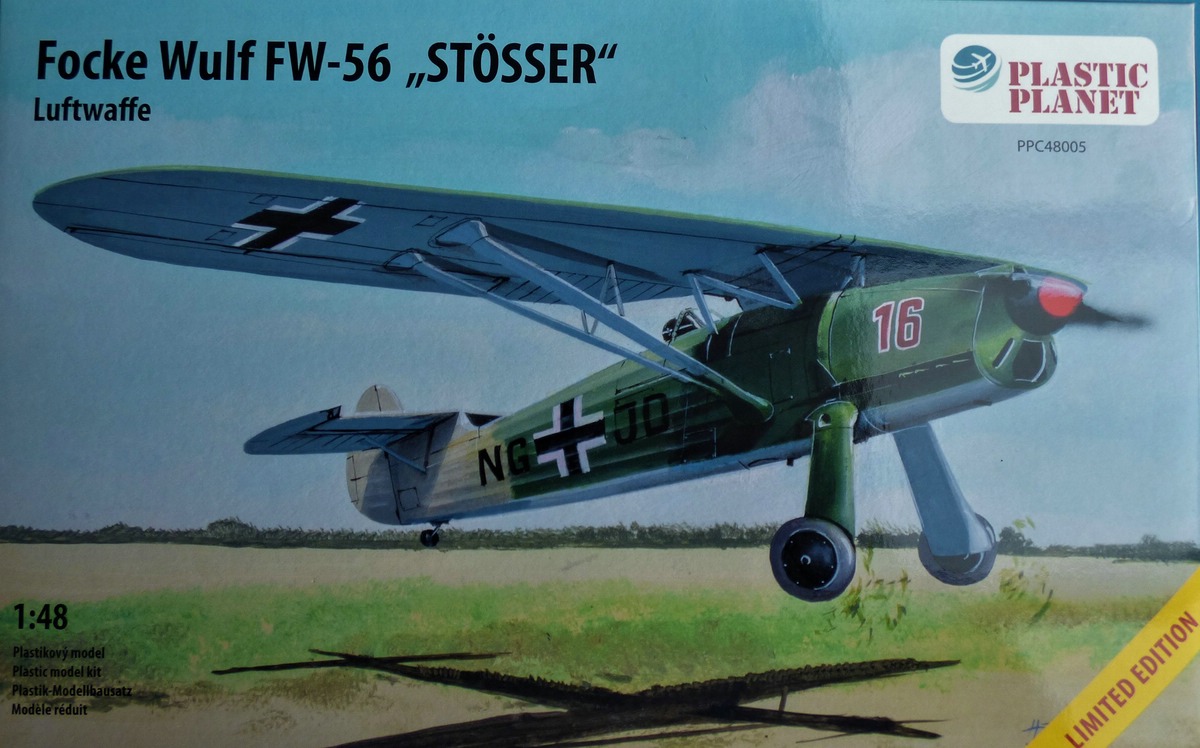 Focke Wulf FW 56 Stößer in 1:48 PlasticPlanet #48005 | Modellbau für ...