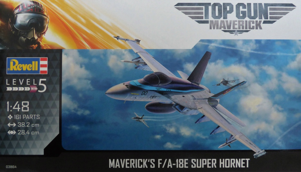 Maverick’s F/A 18E Super Hornet TopGun 2 von Revell in 1:48 #03864
