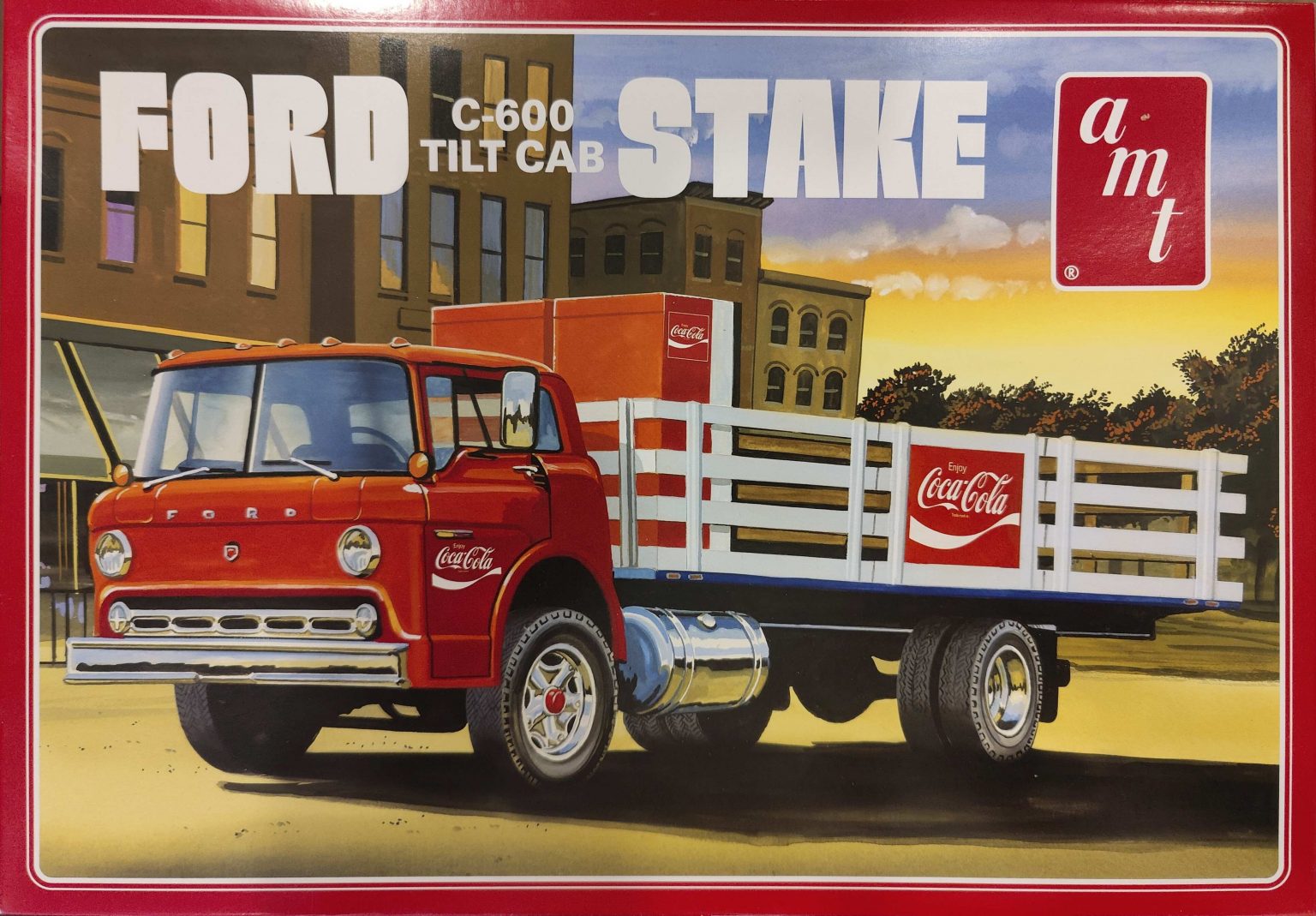 AMT Ford C-600 Tilt-Cab Stake Truck „Coca Cola“ in 1:25 | Modellbau für ...