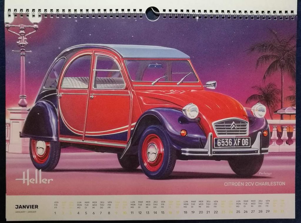 Modellbau-Kalender 2021 von Heller