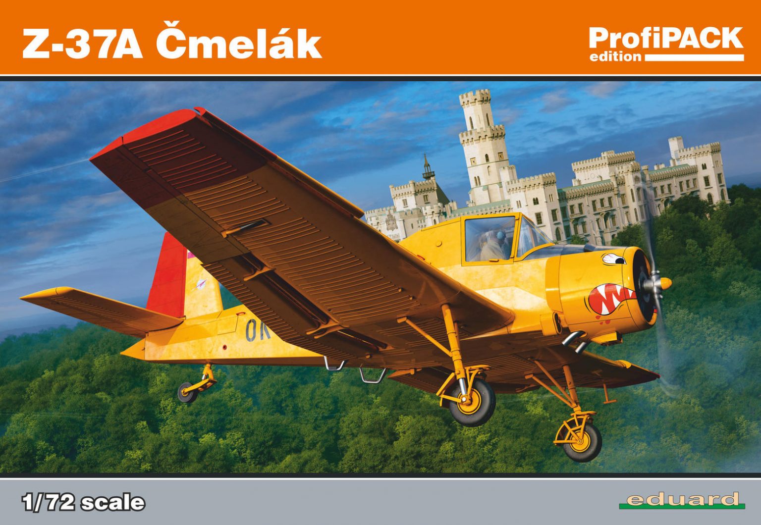 Let Z-37 Cmelak als ProfiPack in 1:72 von Eduard # 7097