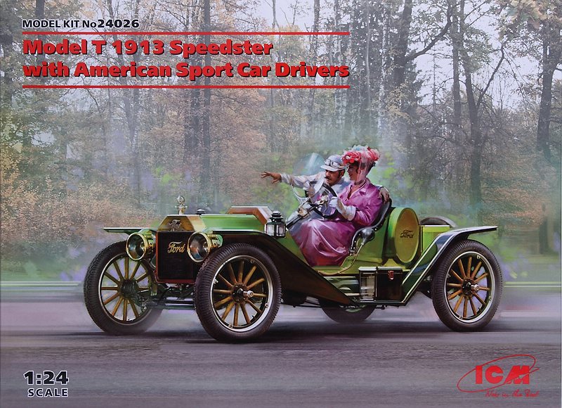 Ford Model T Speedster with American Sports Car Drivers in 1:24 von ICM ...