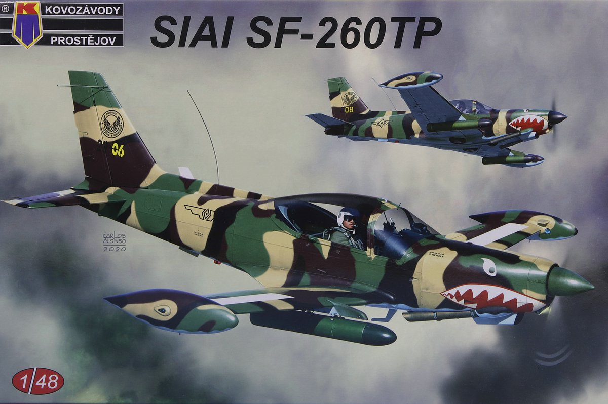 SIAI Marchetti SF 260 TP in 1:48 von Kovozavody Prostejov #KPM 4814 ...