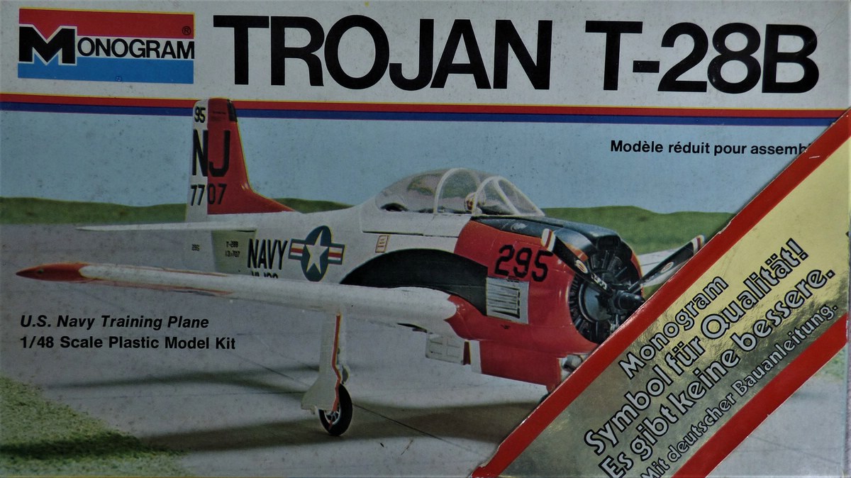 Kit-Archäologie: Monogram T-28B Trojan in 1:48 #5100