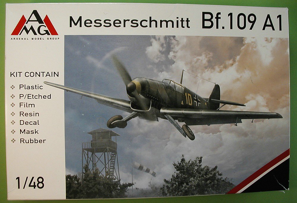 Messerschmitt Bf 109 A-1 in 1:48 von AMG # 48711