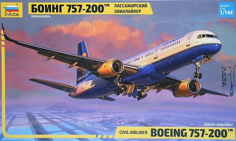 Boeing 757-200 in 1:144 von Zvezda #7032 | Modellbau für alle mit Spaß ...