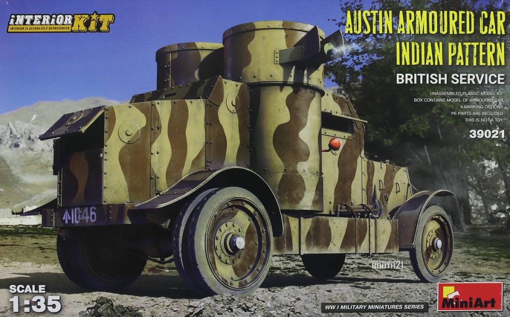 Austin Armoured Car Indian Pattern in 1:35 von MiniArt #39021