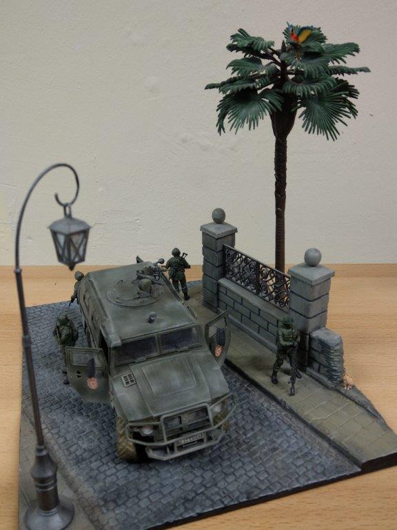 Diorama „Polite People irgendwo auf der Krim“ von Zvezda/MiniArt ...