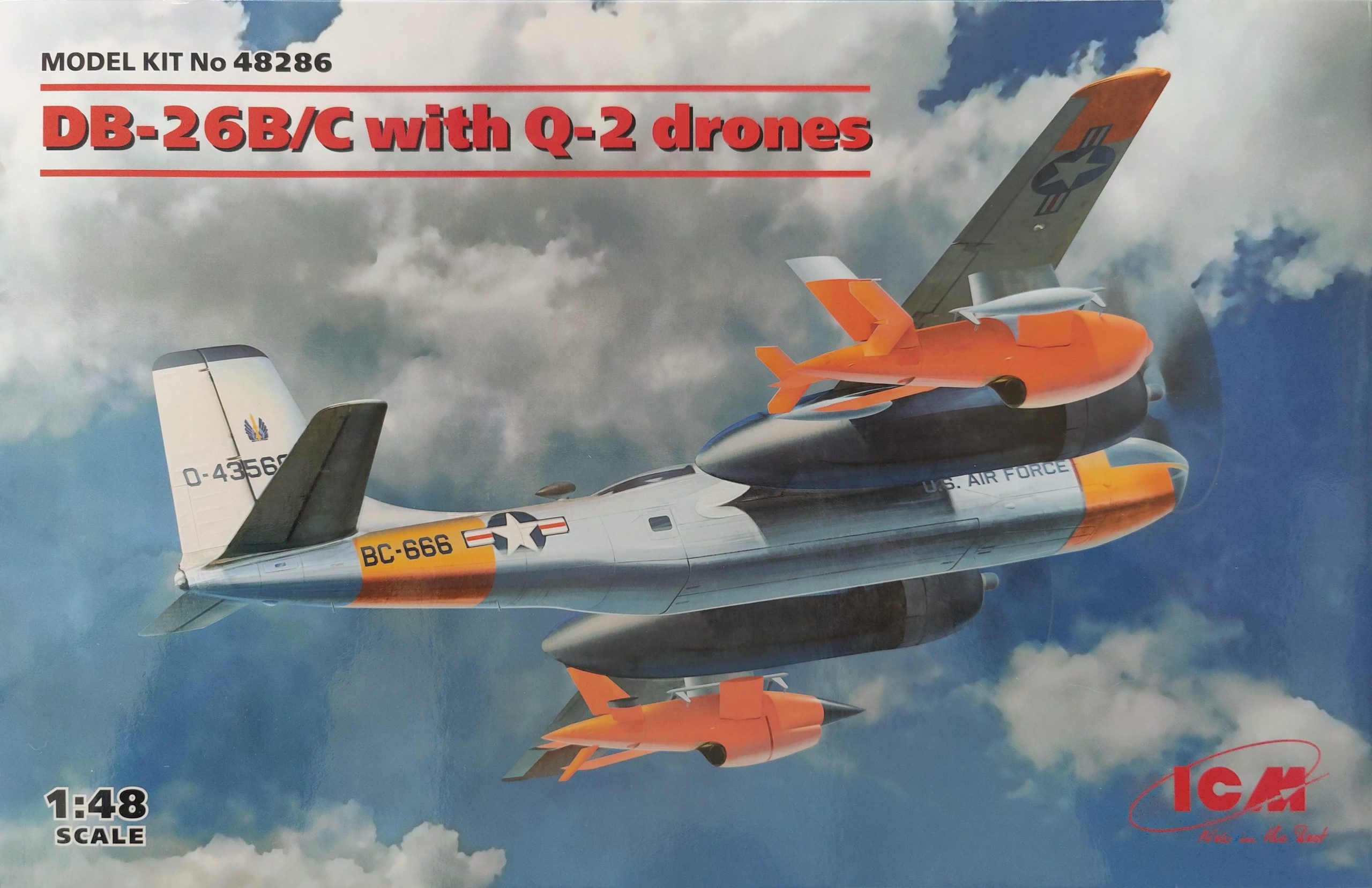 DB-26 B/C mit Q2-Drohnen von ICM in 1:48 | Modellbau für alle mit Spaß ...