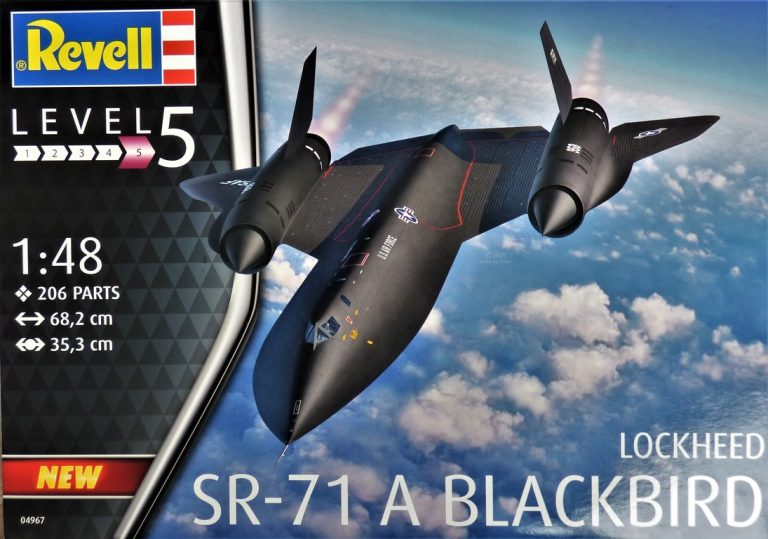 SR-71 A „Blackbird“ von Revell in 1:48 #04967
