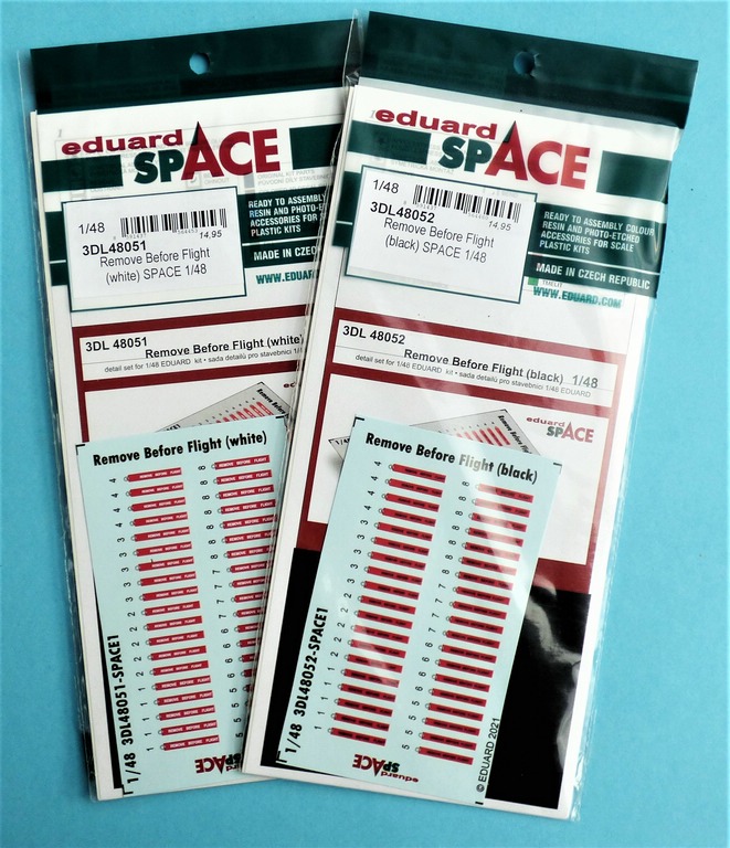 RBF Tags SPACE in 1:48 von Eduard #3DL48051 und 3DL48052 | Modellbau ...