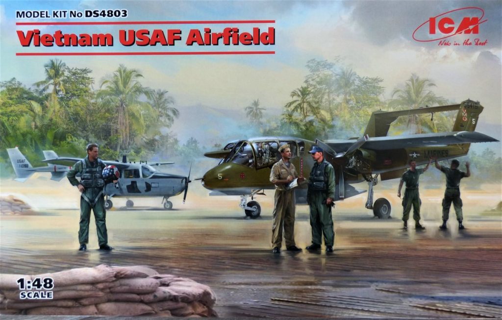 ICM Kombinationsausgabe „Vietnam USAF Airfield“ in 1:48 #DS4803