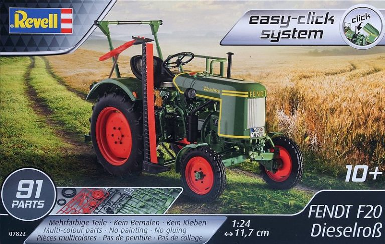 Fendt F20 Dieselroß in 1:24 von Revell #07822 | Modellbau für alle mit ...