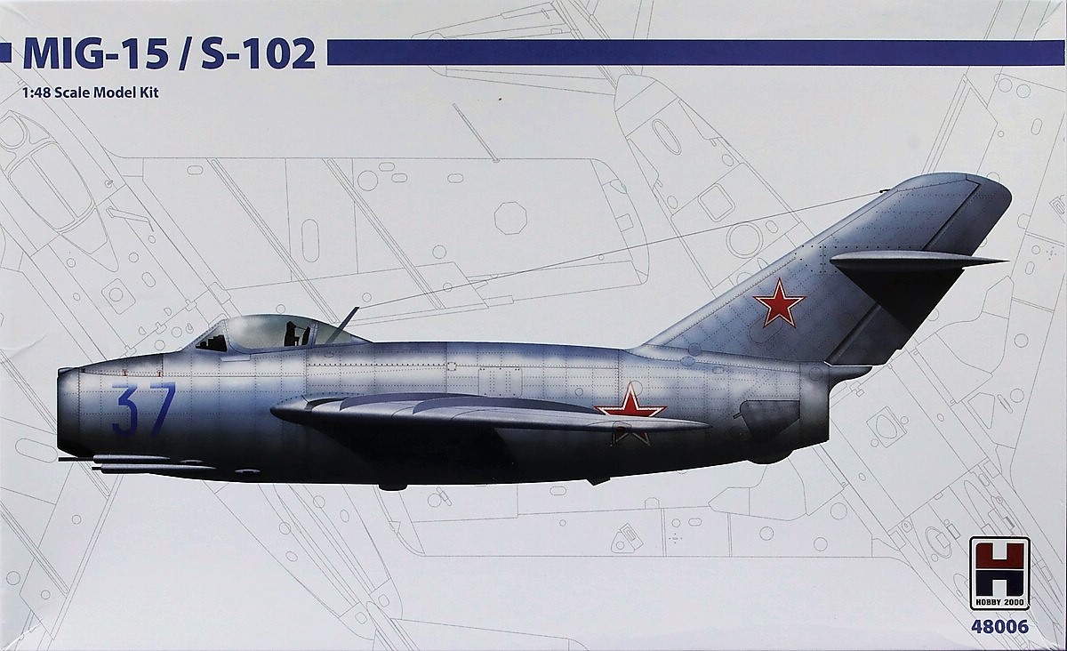 MiG-15 / S-102 in 1:48 von Hobby 2000 #48006