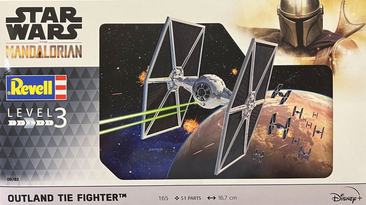 STAR WARS OUTLAND TIE-FIGHTER in 1:65 von Revell #06782