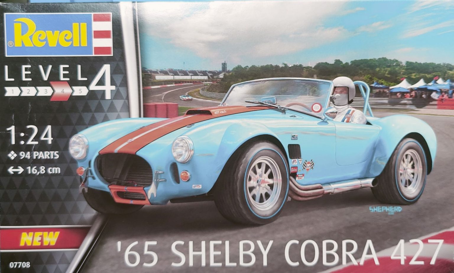Revell 07708 1965 Shelby Cobra 427 in 1:24 | Modellbau für alle mit ...