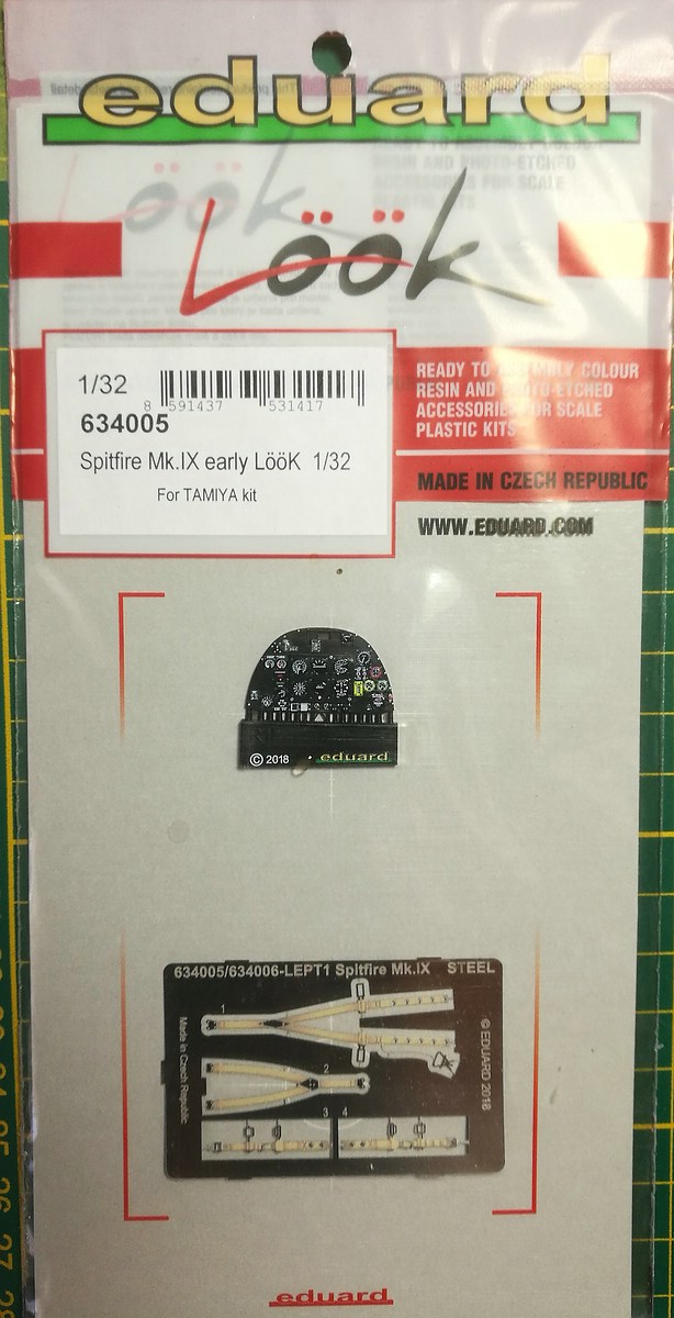 Spitfire Mk. IX LÖÖK in 1:32 von Eduard # 634005 und 634006