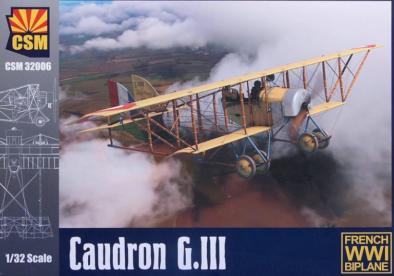 Caudron G.III in 1:32 von Copperstate Models # CSM 32006