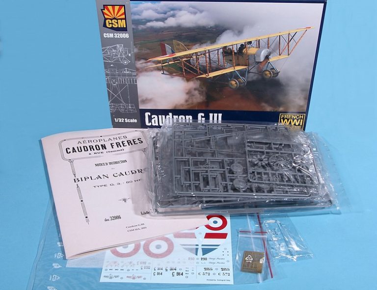 Caudron G.III in 1:32 von Copperstate Models # CSM 32006