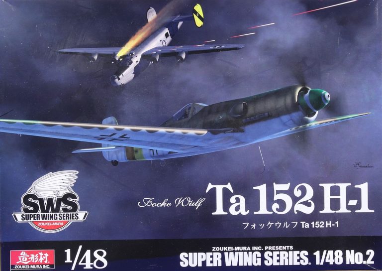 Tank Ta 152 H-1 in 1:48 von Zoukei Mura