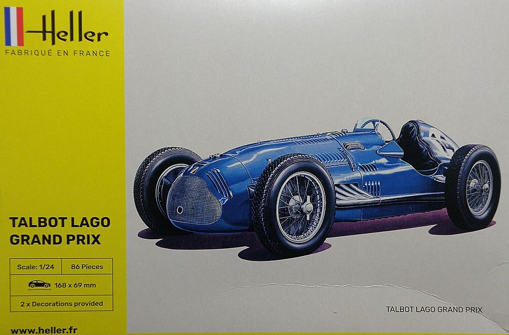 Talbot Lago Grand Prix in 1:24 von Heller #80721