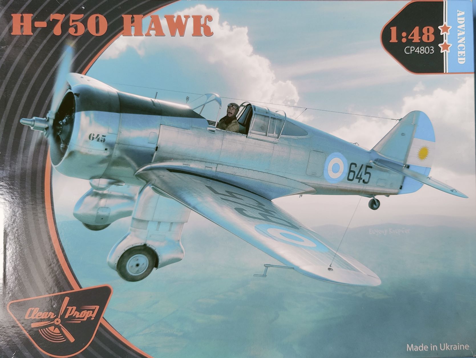 Curtiss H-75O Hawk in 1:48 von ClearProp # 4803