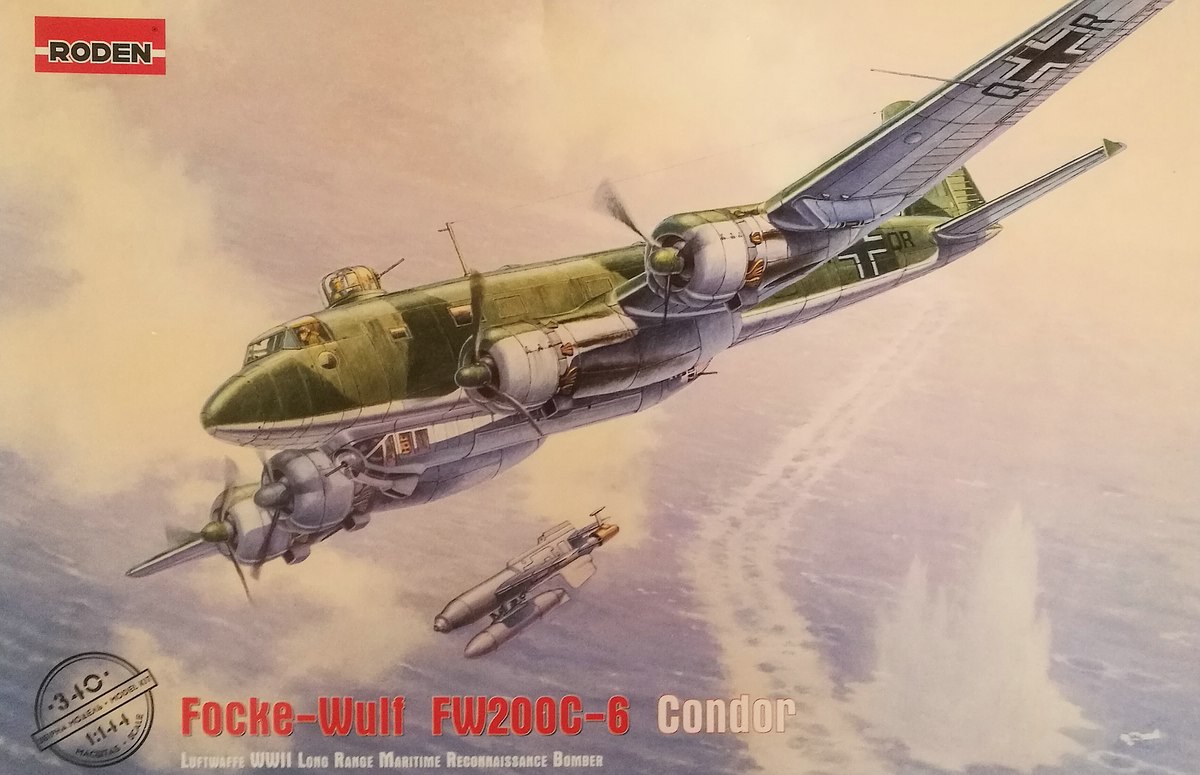 FW 200 C-6 Condor in 1:144 von Roden # 340