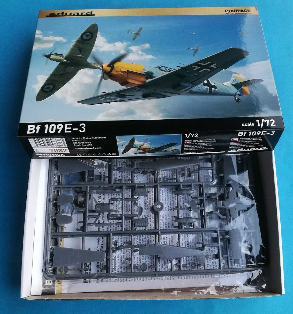 Messerschmitt Bf 109 E-3 in 1:72 von Eduard # 7032