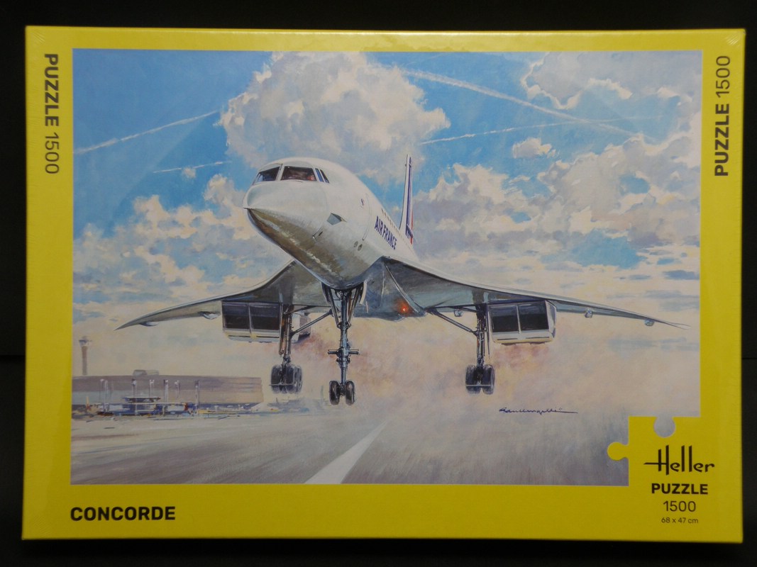 Concorde Puzzle (1500 Teile) von Heller #20469