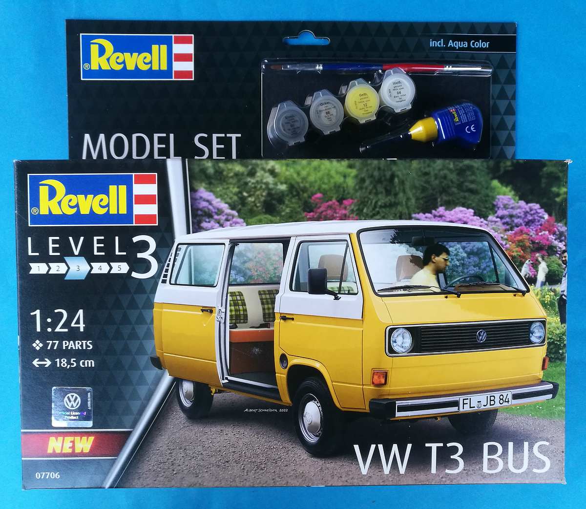 VW T3 Bus Modell Set in 1:24 (?) von Revell # 67706