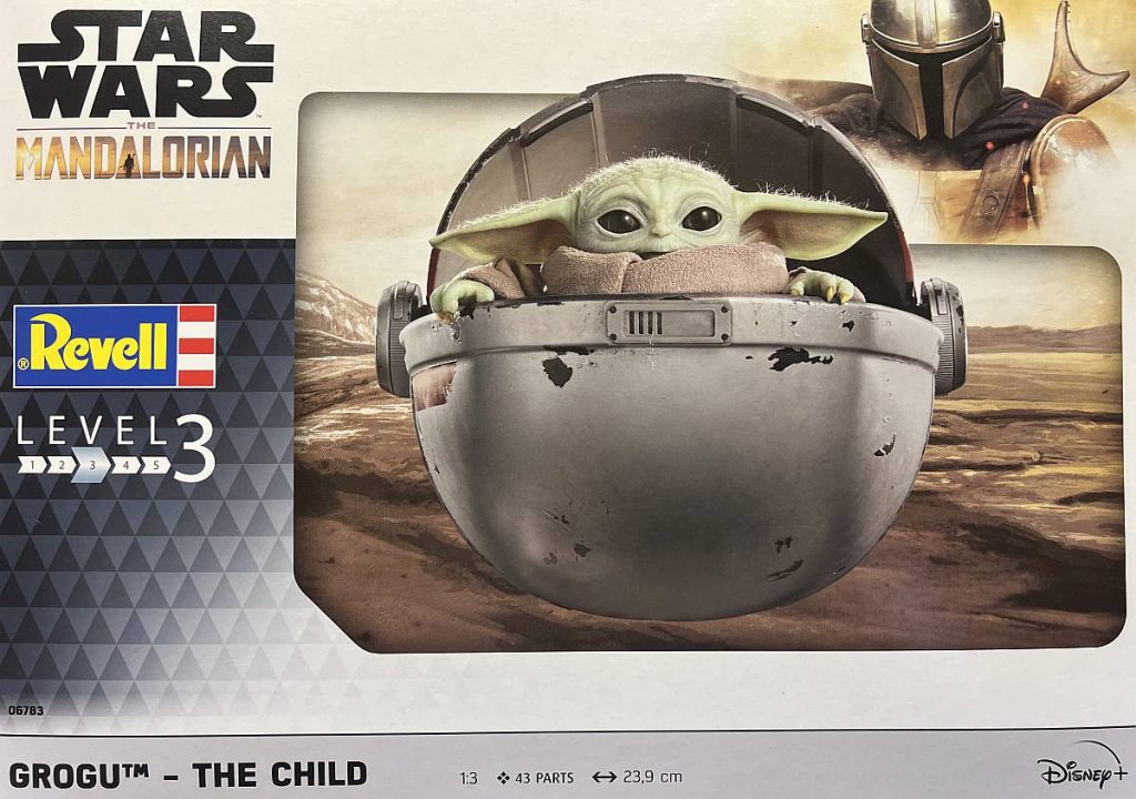 Grogu the child in 1:3 von Revell # 06783