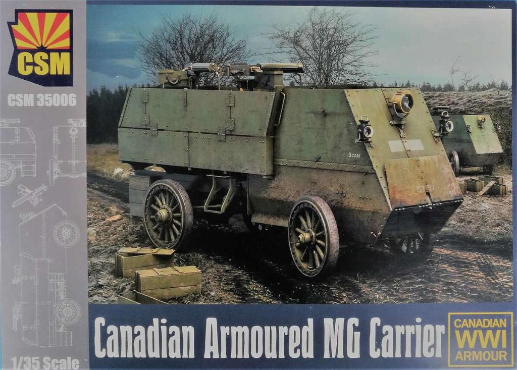Canadian Armoured Machine Gun Carrier in 1:35 von Copperstate Models ...