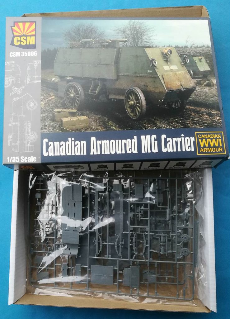 Canadian Armoured Machine Gun Carrier in 1:35 von Copperstate Models ...