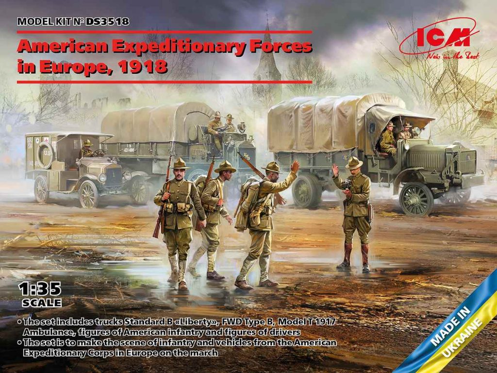 American Expeditionary Forces Europe in 1:35 von ICM # DS3518