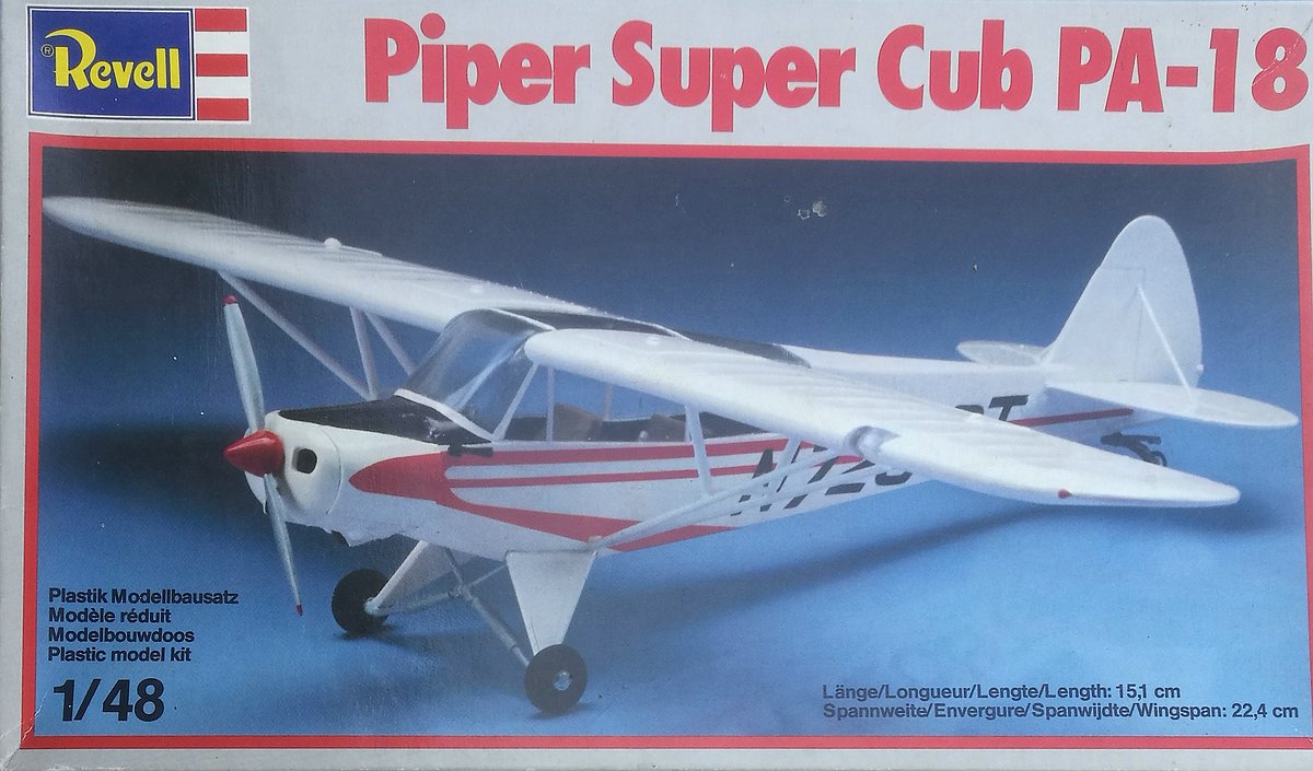 Kit-Archäologie - Piper Super Cub PA-18 im Maßstab 1:48 Revell H-4114