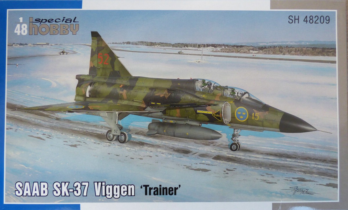 Saab Sk-37 Viggen Trainer in 1:48 von Special Hobby # SH 48209