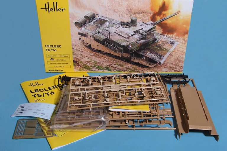 Kampfpanzer Leclerc T5/T6 in 1:35 von Heller # 81142