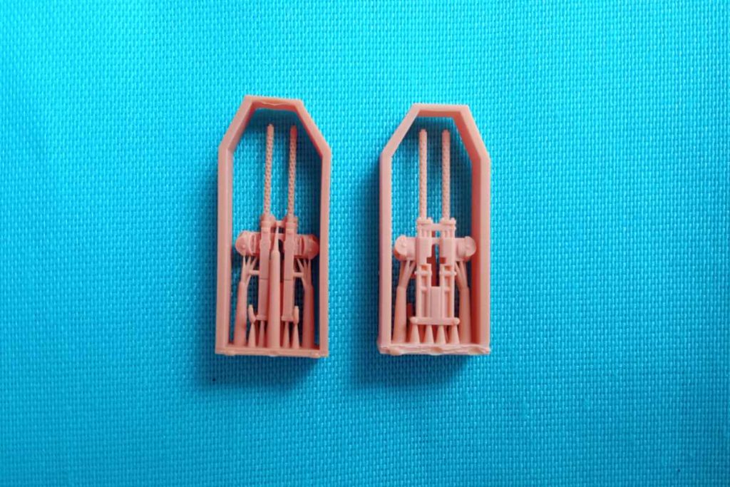 PT-Boat Weapon Set No.2 : Twin 12.7 mm AA-Brownings in 1/72 von Special ...