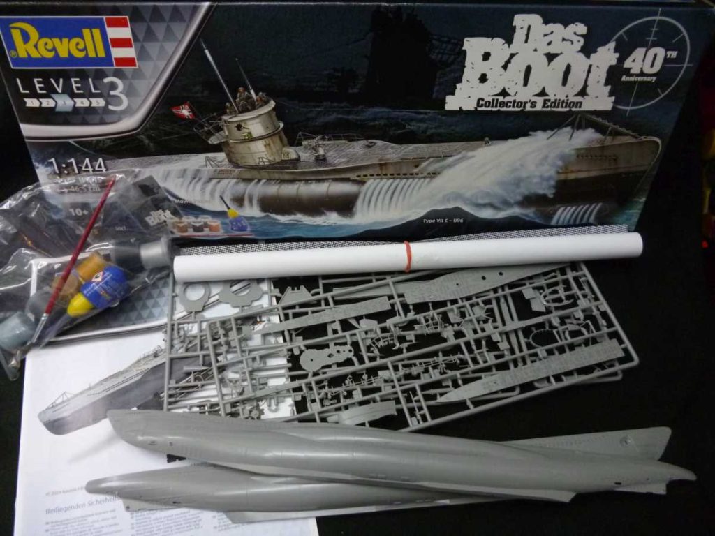 Das Boot / U-Boot VII Typ C in 1/144 von Revell #05675